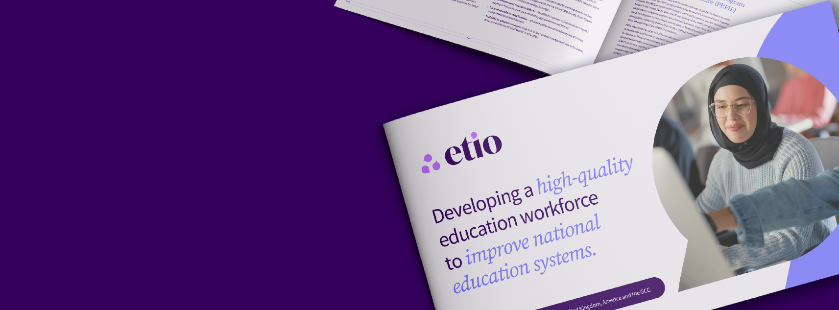 Developing a high-quality education workforce to improve national ...